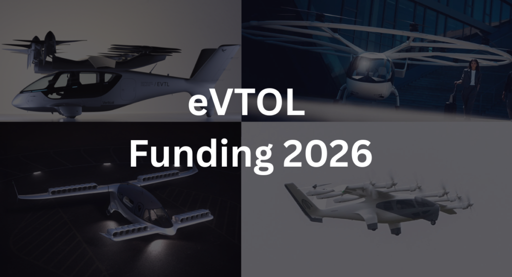 eVTOL Funding 2026: How Much Money Did Each Flying Taxi Company Raise ...